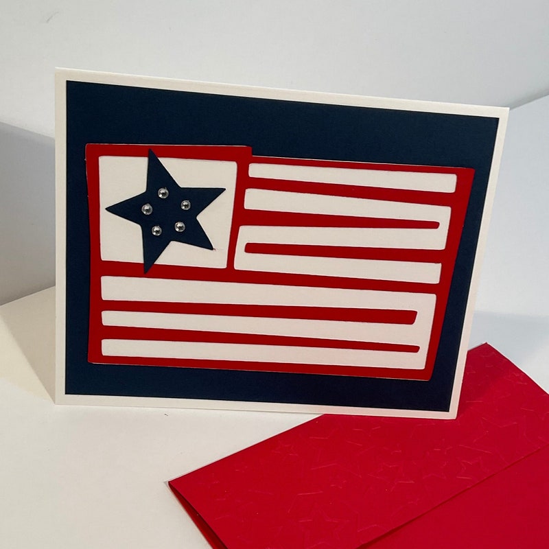 Patriotic Card - Etsy
