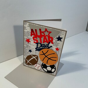 Sports Theme Father’s Day Card - Etsy