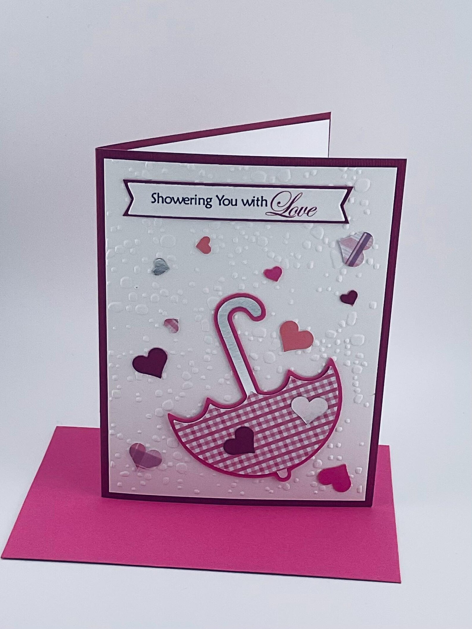 Showering You With Love Valentine Card - Etsy