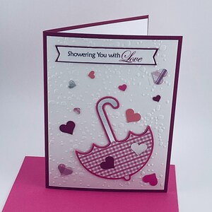 Showering You With Love Valentine Card - Etsy