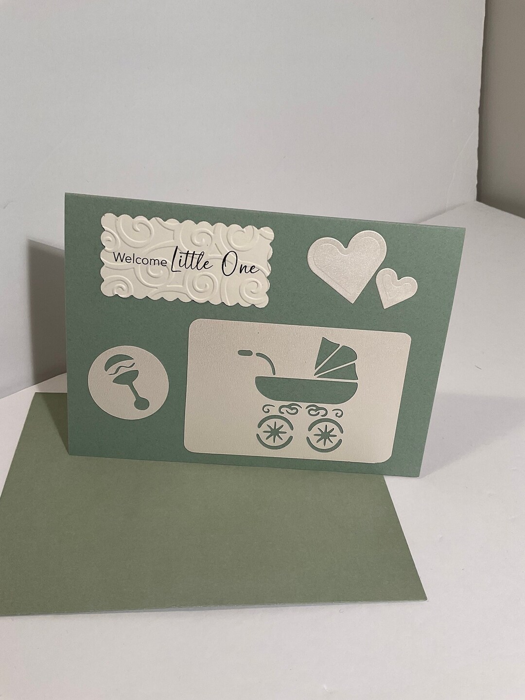 Pop-up Gender Neutral New Baby Card - Etsy