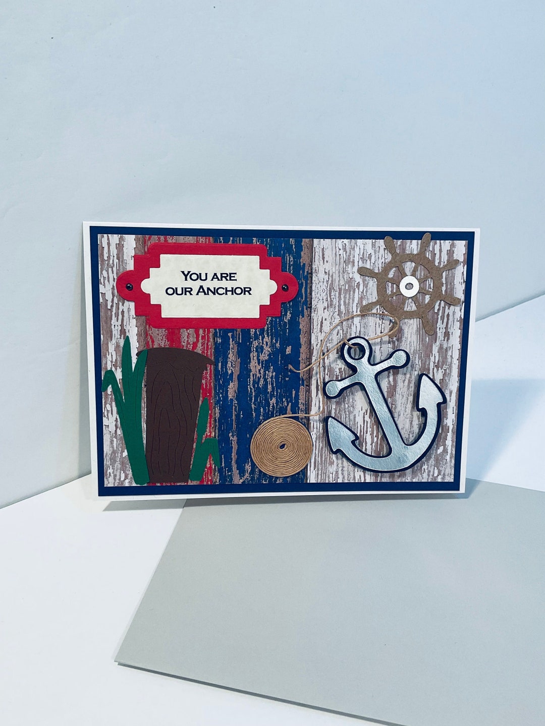 Nautical-themed Anchor Father’s Day Card - Etsy