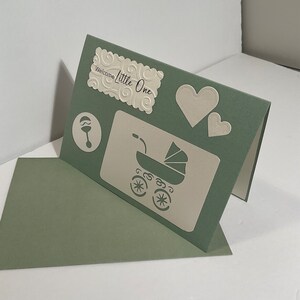 Pop-up Gender Neutral New Baby Card - Etsy