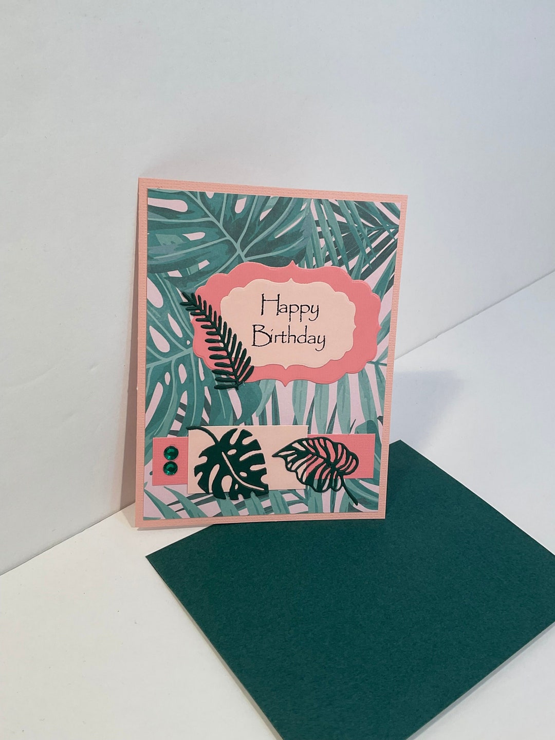 Tropical Theme Birthday Card - Etsy