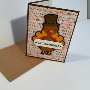 Whimsical Thanksgiving Turkey Birthday Card - Etsy