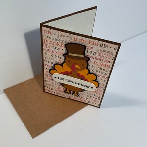 Whimsical Thanksgiving Turkey Birthday Card - Etsy