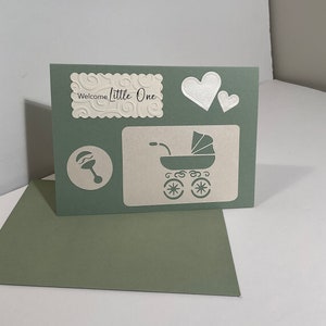 Pop-up Gender Neutral New Baby Card - Etsy