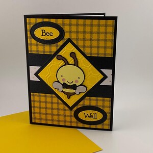 Bee Themed Get Well Card - Etsy