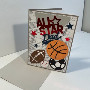 Sports Theme Father’s Day Card - Etsy
