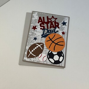 Sports Theme Father’s Day Card - Etsy