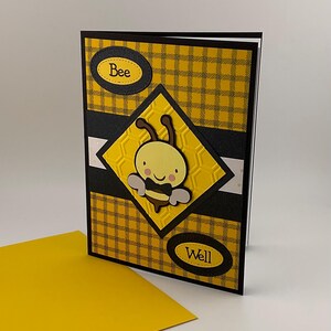 Bee Themed Get Well Card - Etsy