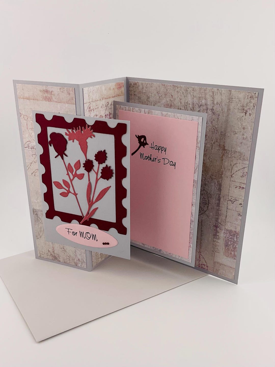 Double Panel Z-fold Mother’s Day Card - Etsy