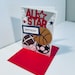 Sports Theme All Star Birthday Card - Etsy