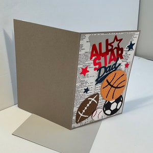 Sports Theme Father’s Day Card - Etsy