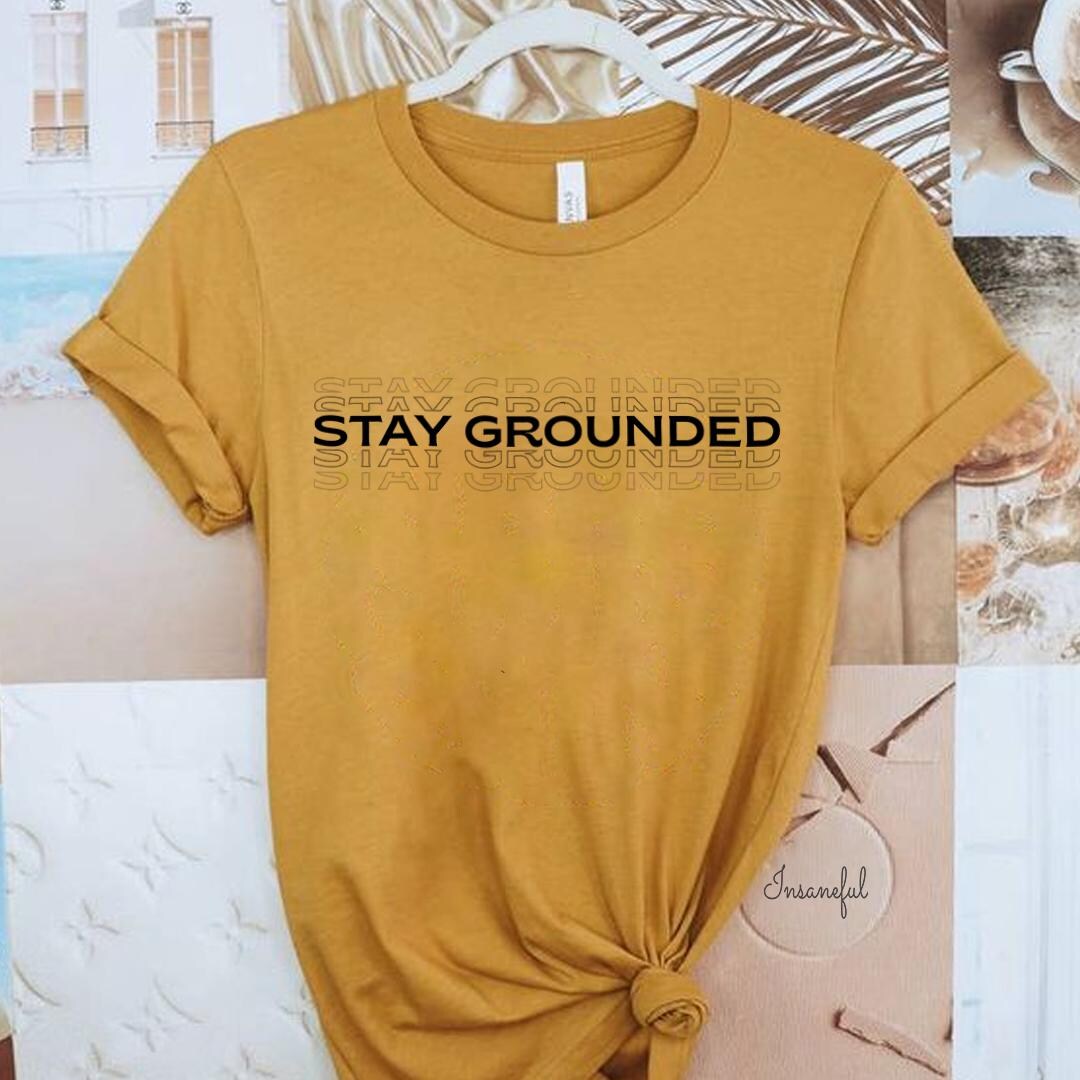 Stay Grounded Svg, Positive Quote Svg, Motivational Quote Svg ...