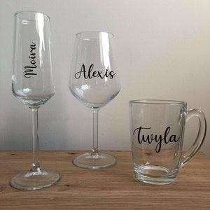 Personalised Prosecco Glass/flute Wine Glass or Tea Mug - Etsy