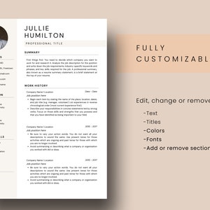 5-page CV With Cover Letter Digital CV CV Template Word Uk Cv Template ...