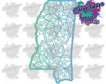 Colorful Mississippi Png Mississippi Sublimation File State - Etsy