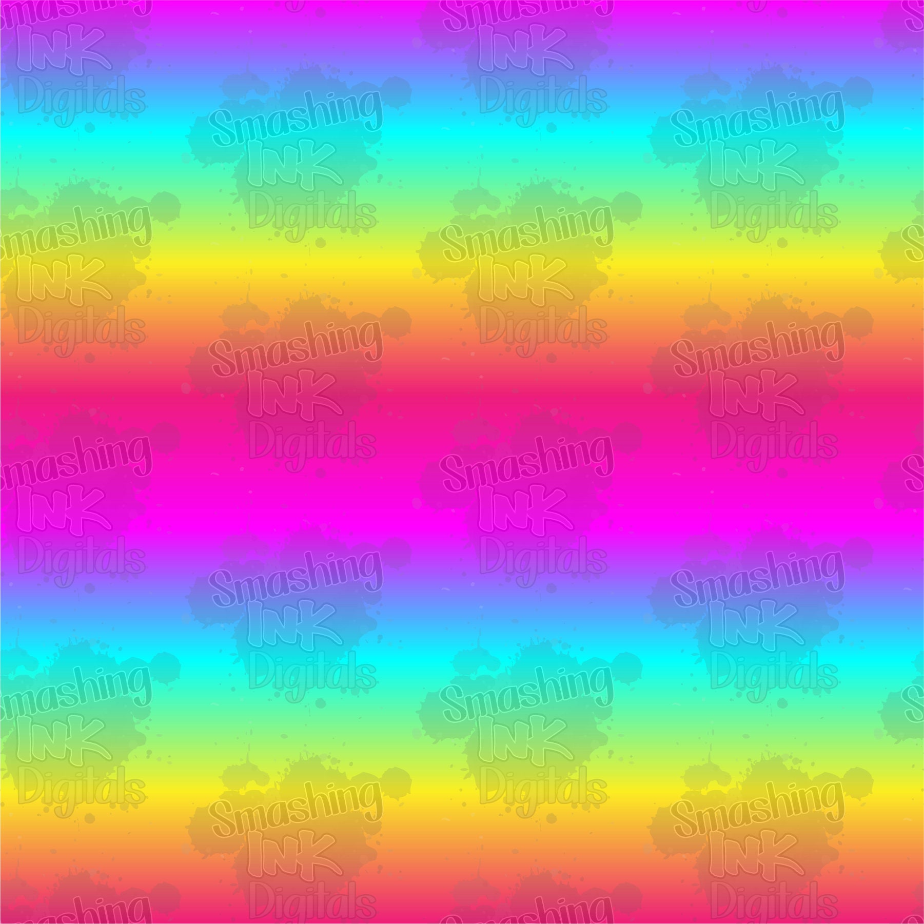 Colorful Rainbow Digital Paper/ Set of 8 Digital | Etsy