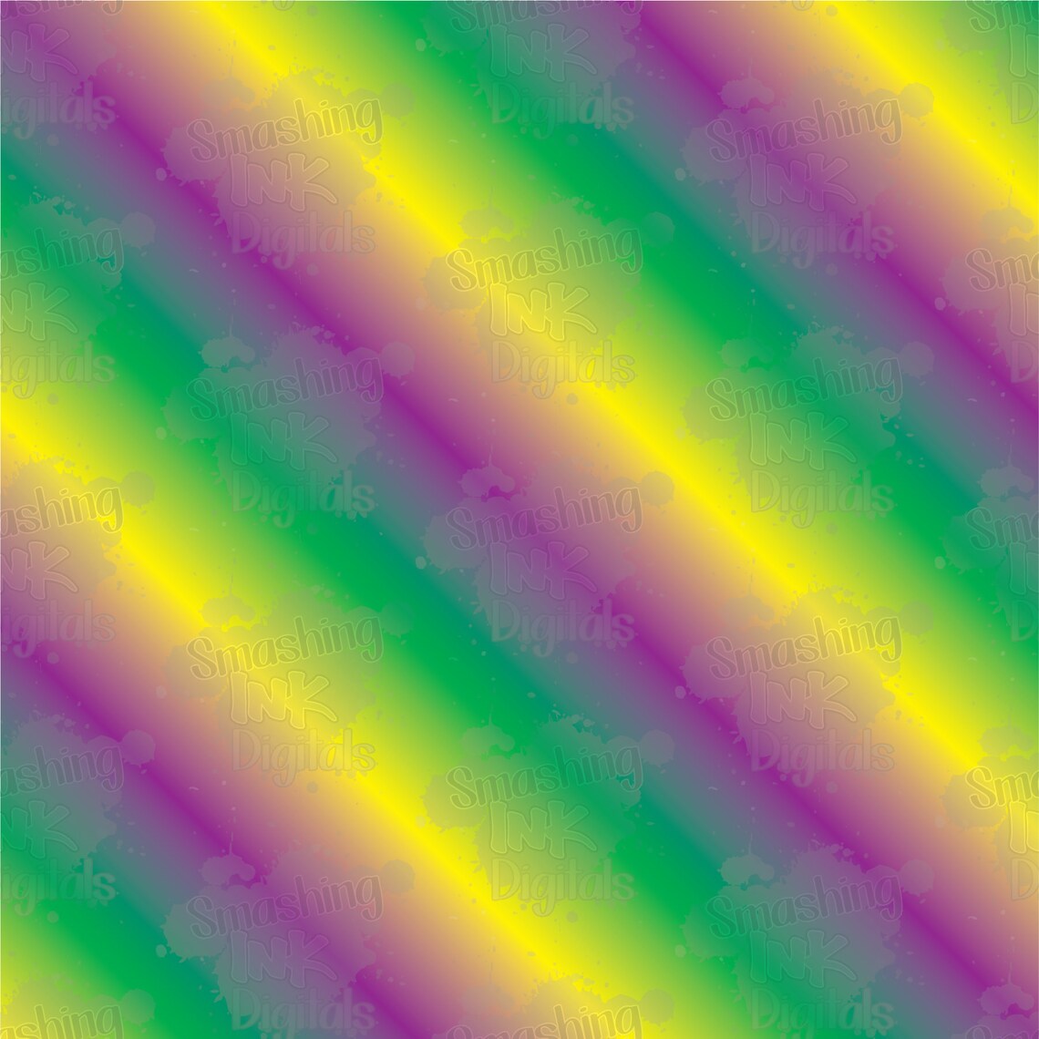 Mardi Gras Ombre Digital Paper/ Set of 8 Digital | Etsy
