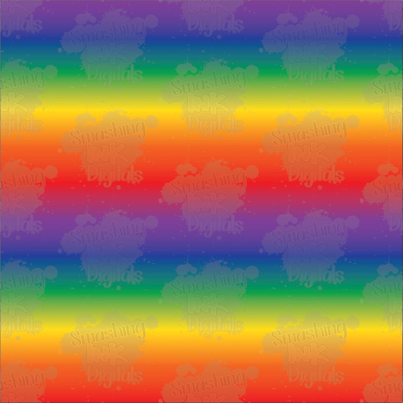 Rainbow Ombre Digital Paper/ Set of 8 Digital - Etsy