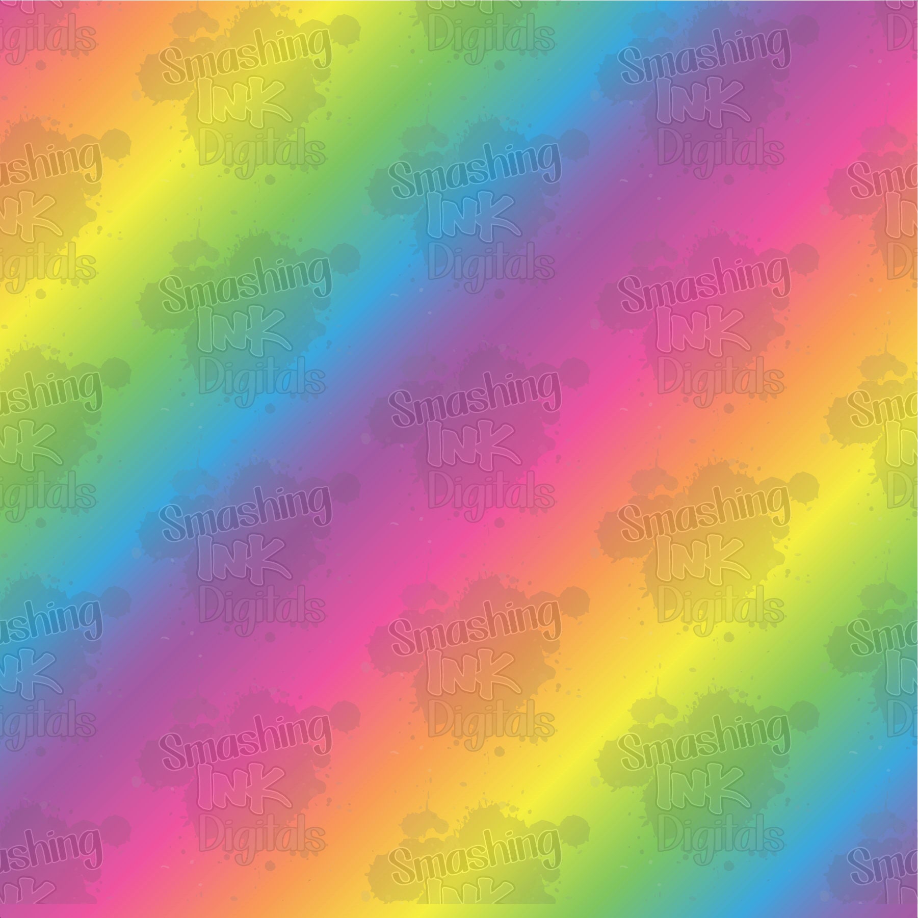 Colorful Rainbow Digital Paper/ Set of 8 Digital | Etsy