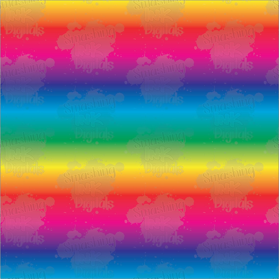 Rainbow Ombre Digital Paper/ Set of 8 Digital - Etsy