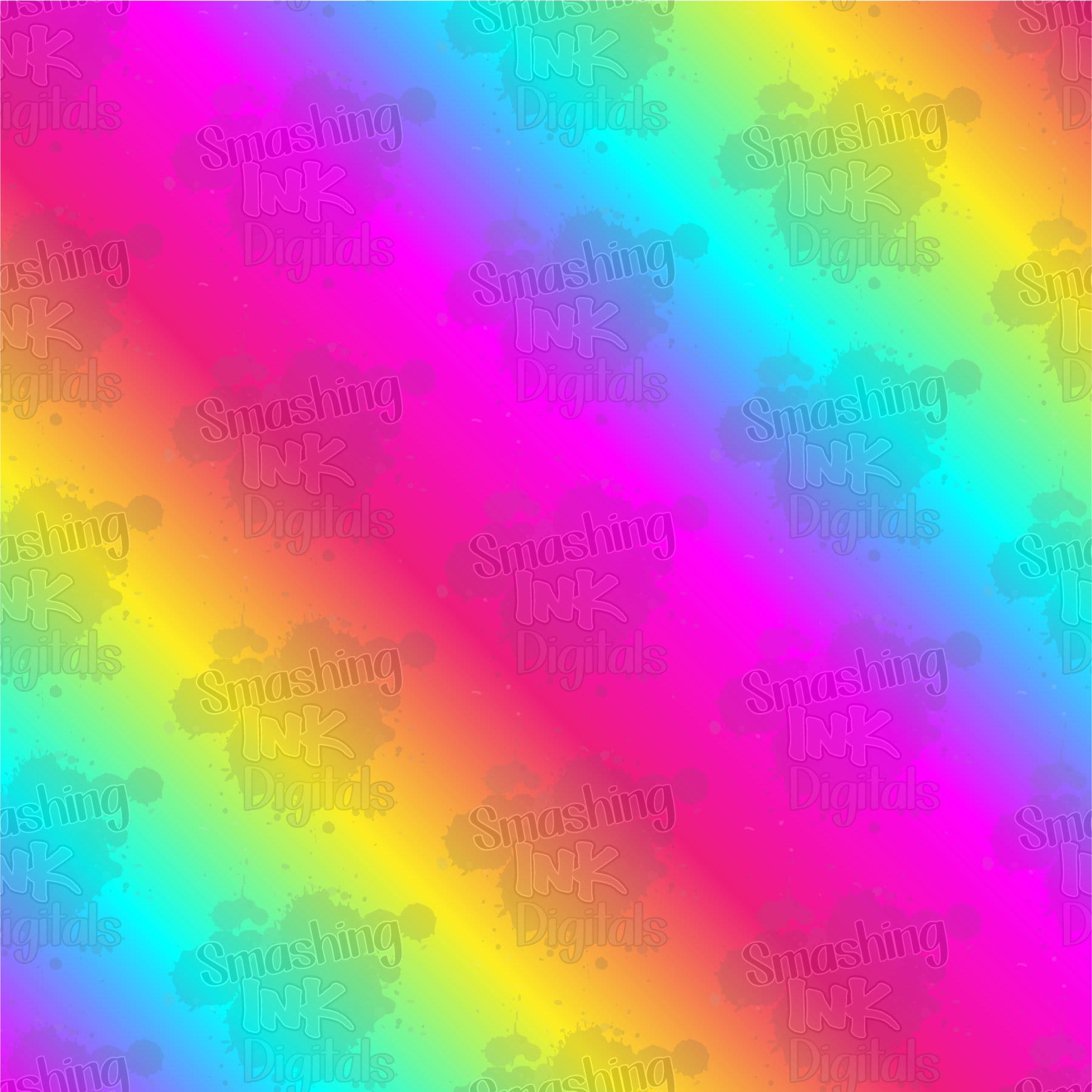 Colorful Rainbow Digital Paper/ Set of 8 Digital | Etsy