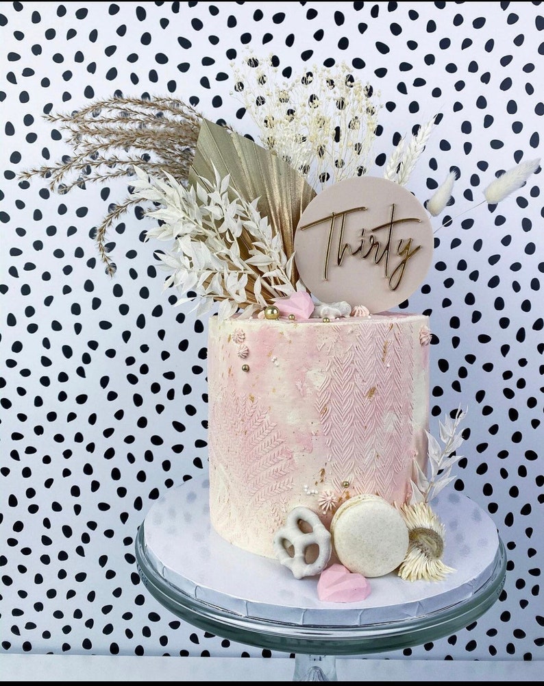 Custom Age Cake Topper Personalised Age Cake Topper Etsy Uk