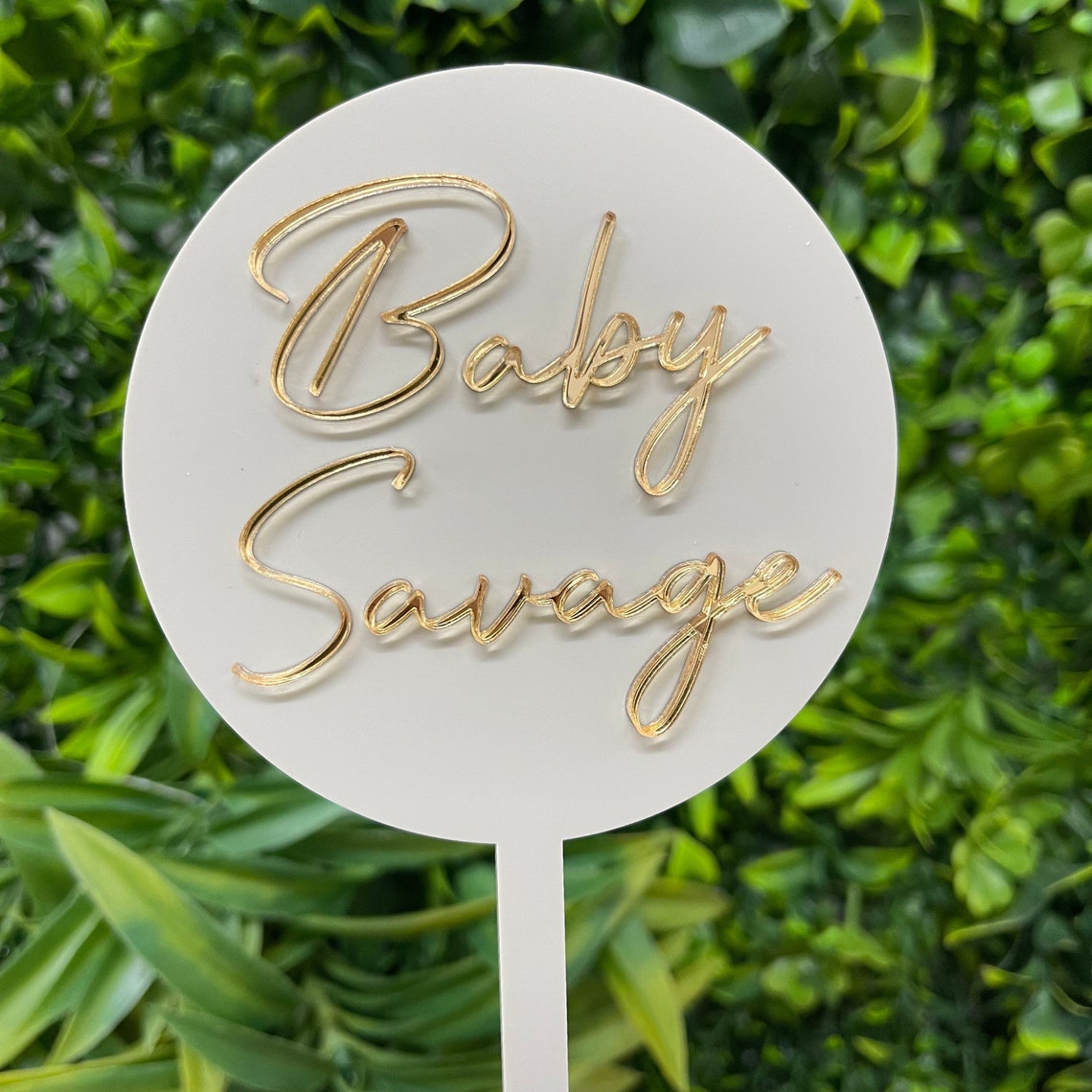 Custom Baby Shower Cake Topper Personalised Age Cake Topper - Etsy UK