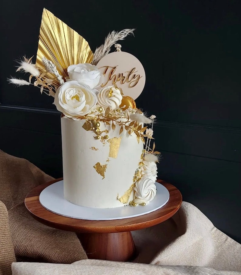 Custom Age Cake Topper Personalised Age Cake Topper Etsy Uk