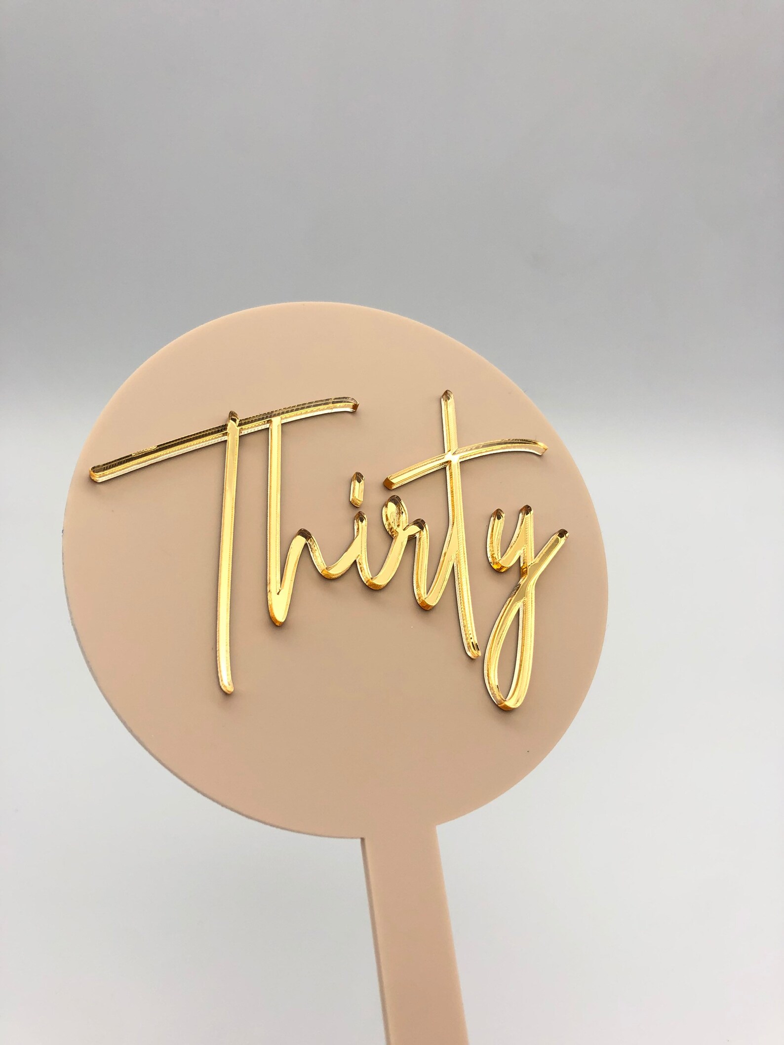 Custom Age Cake Topper Personalised Age Cake Topper | Etsy UK