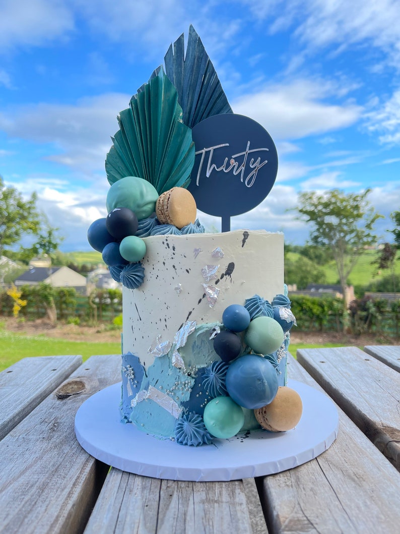 Custom Age Cake Topper Personalised Age Cake Topper - Etsy UK