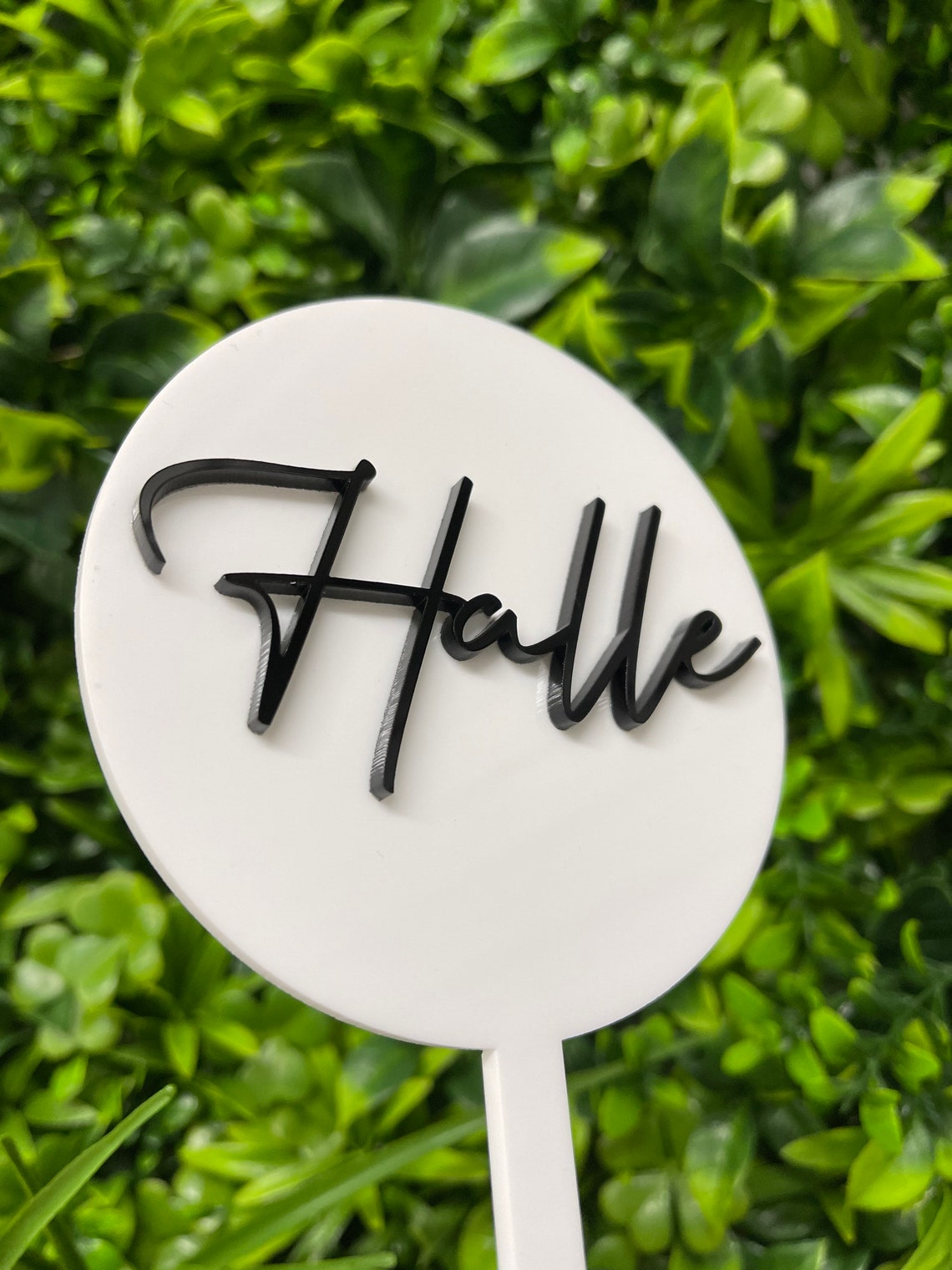 Custom Age Cake Topper Personalised Age Cake Topper Etsy Uk