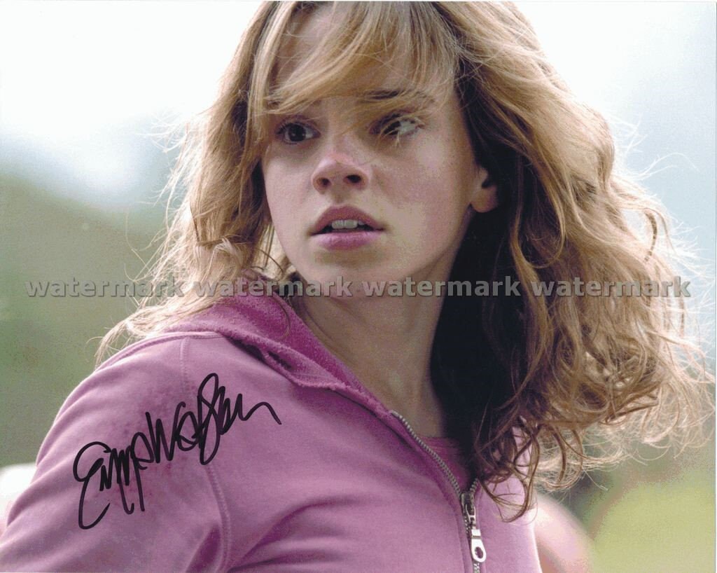 Color Photography Emma Watson Autograph Signed Photo 8X10 Movie ...