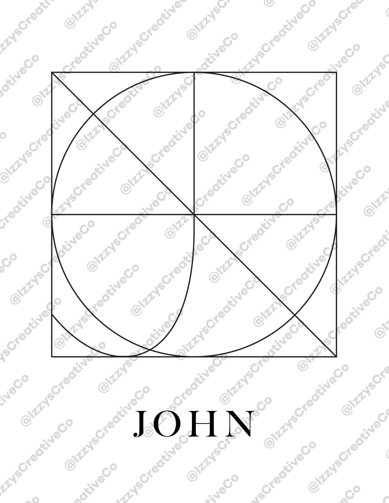 John Name Logo