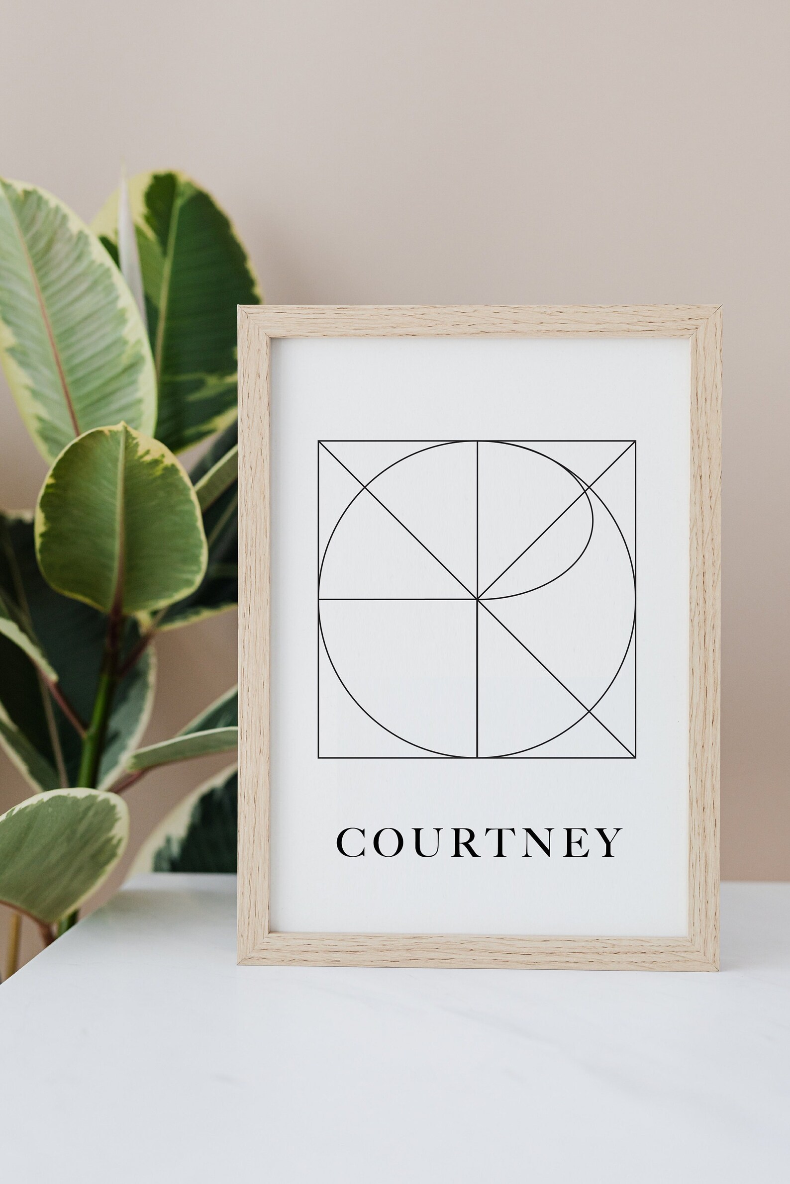 COURTNEY- Personalized Custom Name Logo. Digital File Download - Etsy
