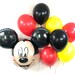 Mickey Birthday Party Decorations/11 Inch Balloons/mouse Ears | Etsy
