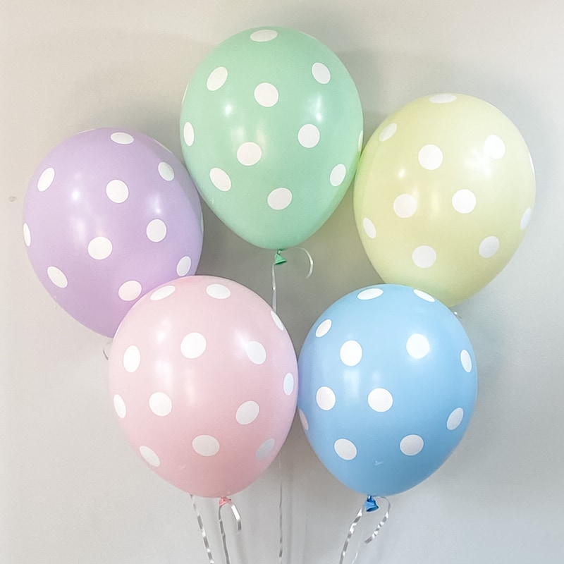 Polka Dot Balloons - Etsy