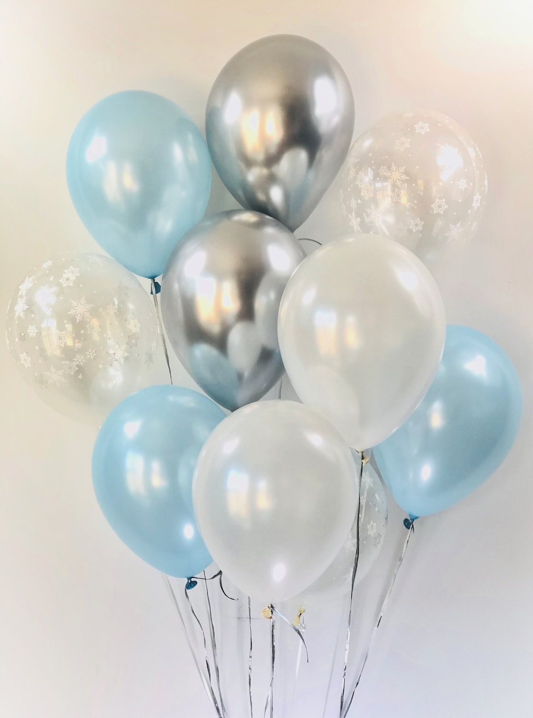 11 Inch Balloons/pack of 10/winter Onederland Decorations/winter ...