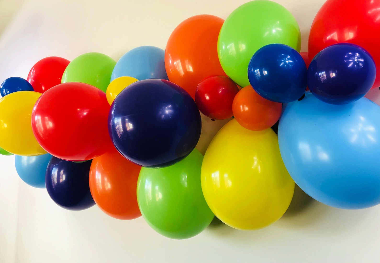 Word Party Birthday Decorations/balloon Garland/first Birthday | Etsy