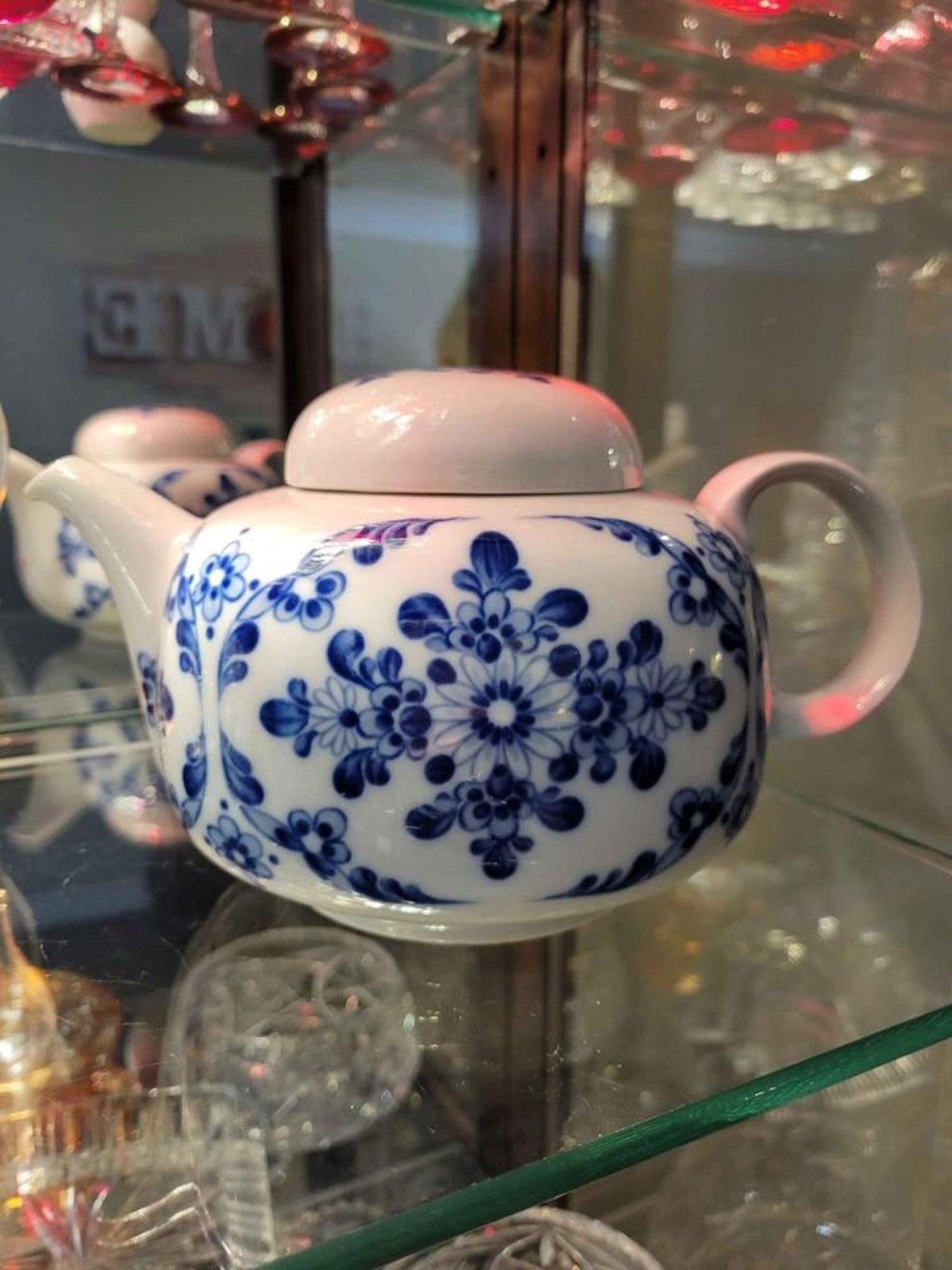 Vintage German Echt Kobalt Porcelain Teapot in New Condition. - Etsy