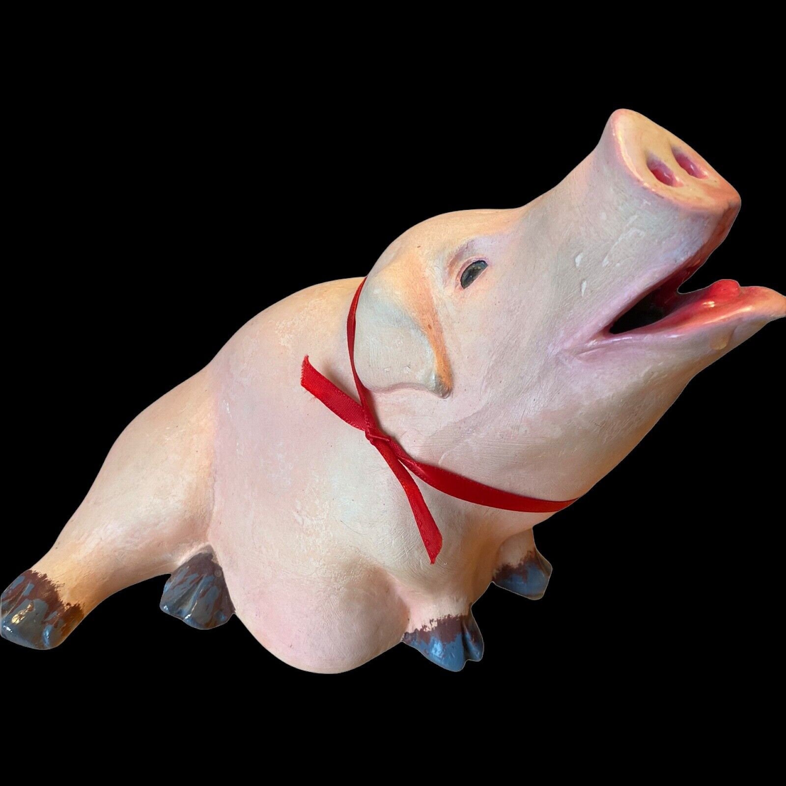 Rare: Sculptured pork Belly Bin by Renowned Canadian Artist Alex ...