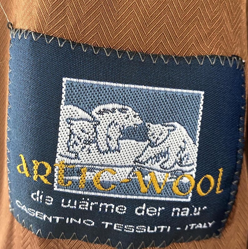 Artic Wool Coat Made in Italy - Etsy Canada