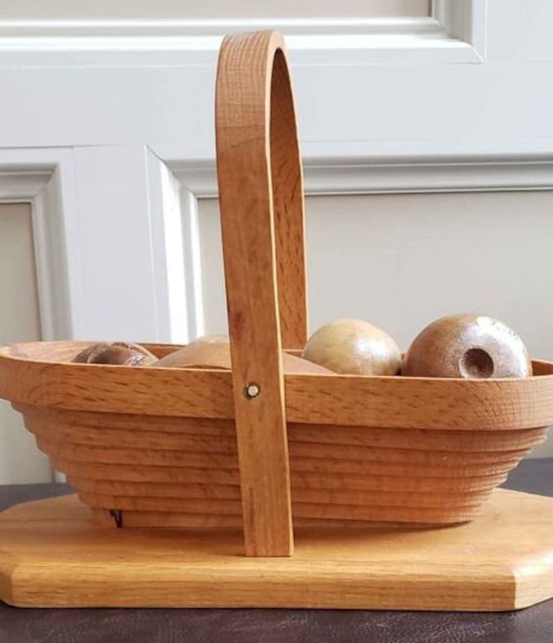 Genuine Philippine Hand Carved Monkey Pod Fruit and Collapsing Bowl ...