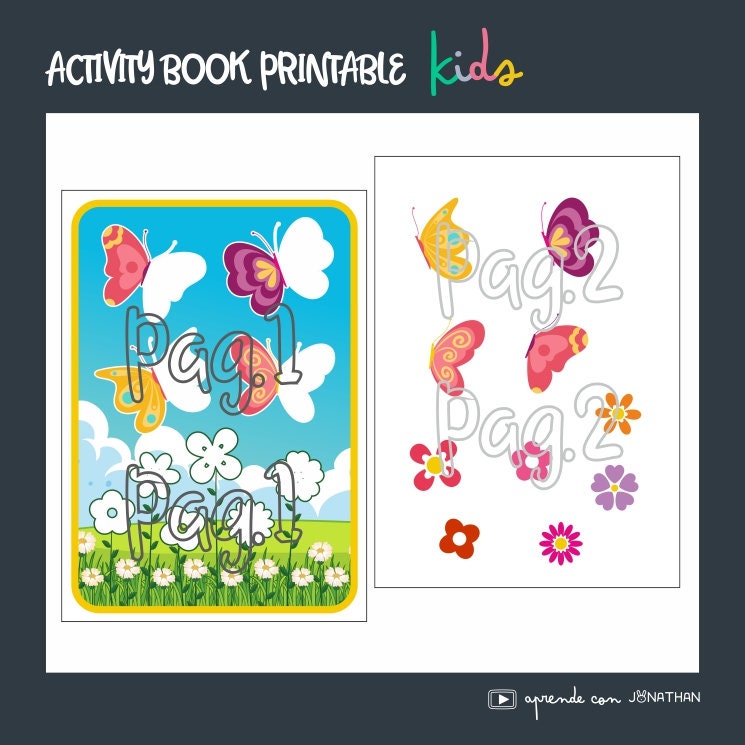 First Learning, Busy Book Printable, Toddler Quiet Book, Learning ...