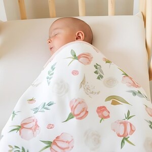 Bamboo Baby Blanket, Baby Shower Gift, Gender Neutral Baby Gift Shower ...