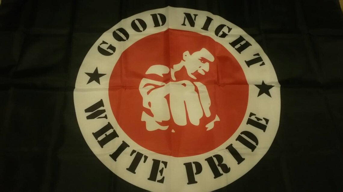 Good Night White Pride 5 Flag Banner 3x5Ft Antifascist | Etsy