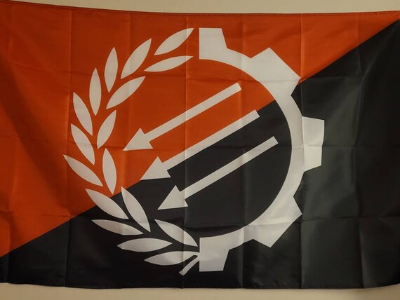 Three Arrows 14 Antifa 3x5Ft Flag Banner Anti-fascism | Etsy