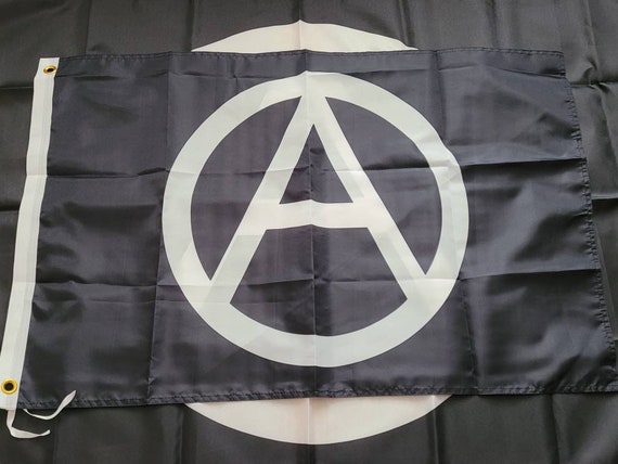 Anarchy Anarchist SMALL 2X3FT Flag Banner 005 Antifa - Etsy